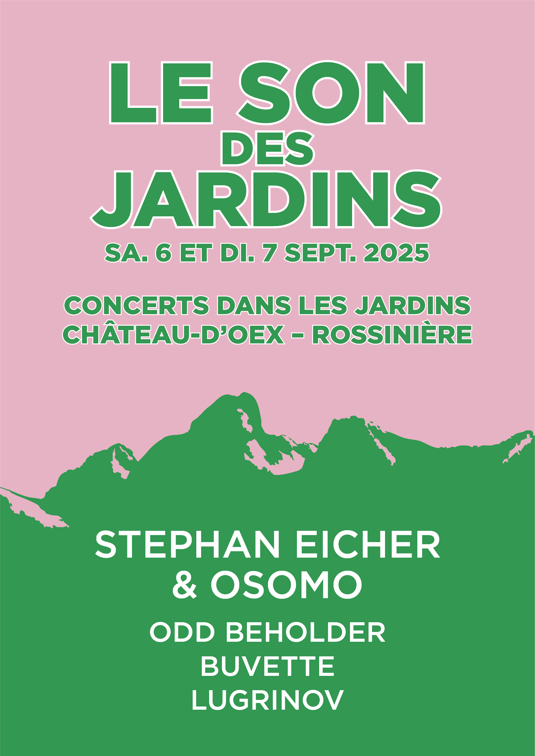 Festival Le Son des Jardins – Château-d’Oex et Rossinière – 6 et 7 ...
